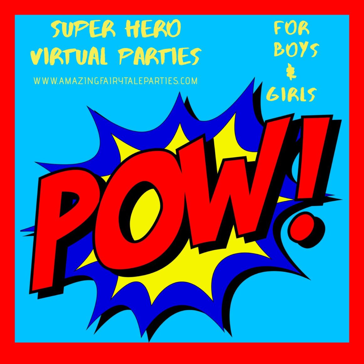 Virtual Superhero Party | Hire a Superhero Performer | Virtual Party ...