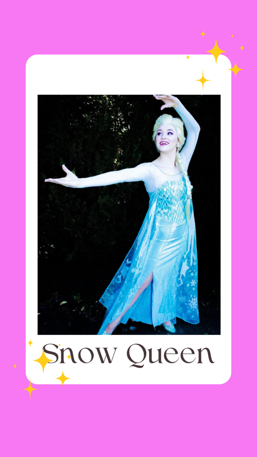 Birthday Party Characters for Hire | Princess Party Performer